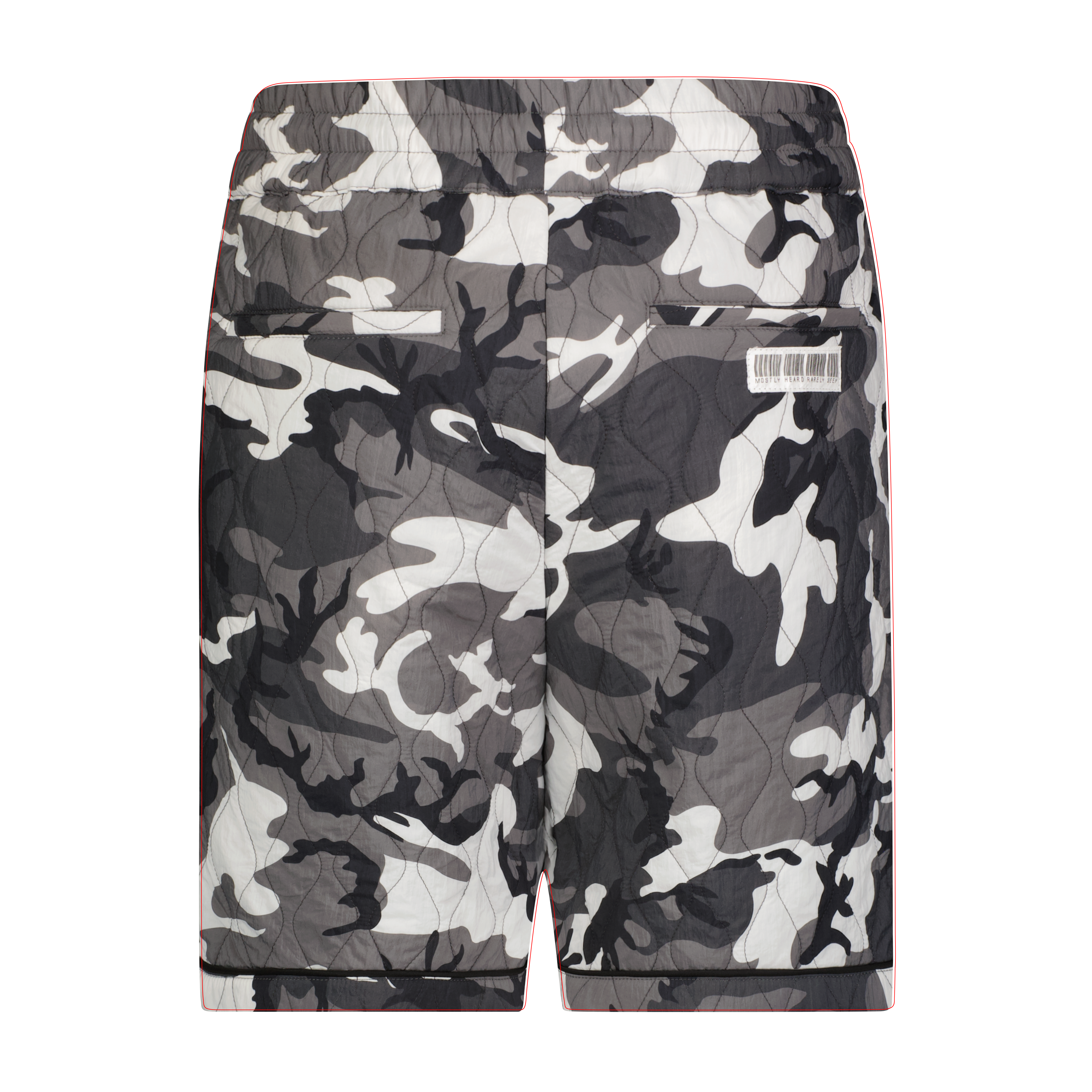 QUILTED CAMO SHORT – Mostly Heard Rarely Seen
