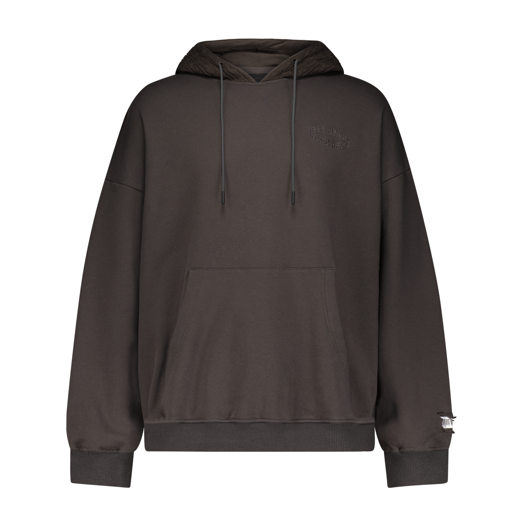 OVERSIZED DRIP SWEATER HOODIE – Mostly Heard Rarely Seen