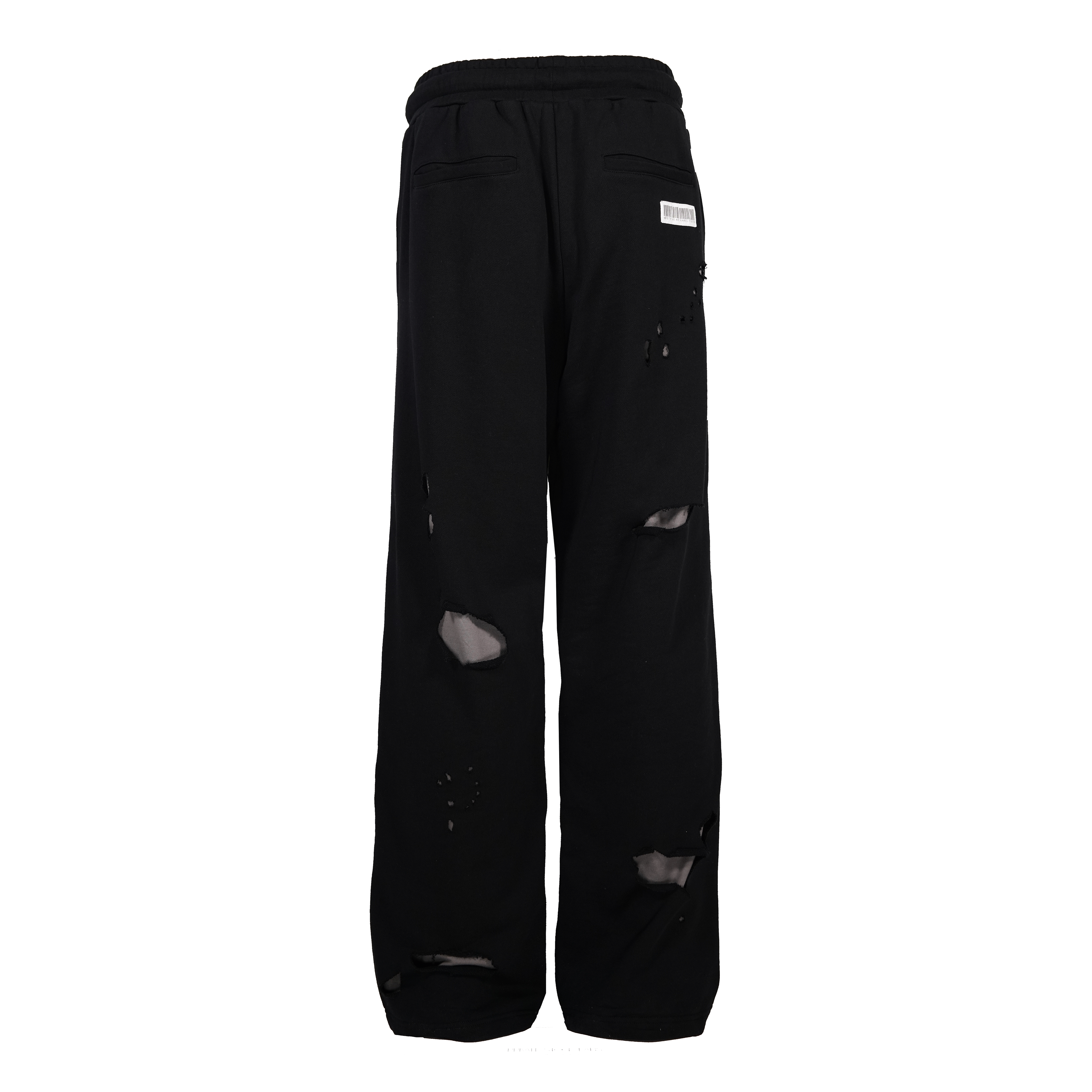 RIPPED UP STRAIGHT LEG SWEATPANTS – Mostly Heard Rarely Seen
