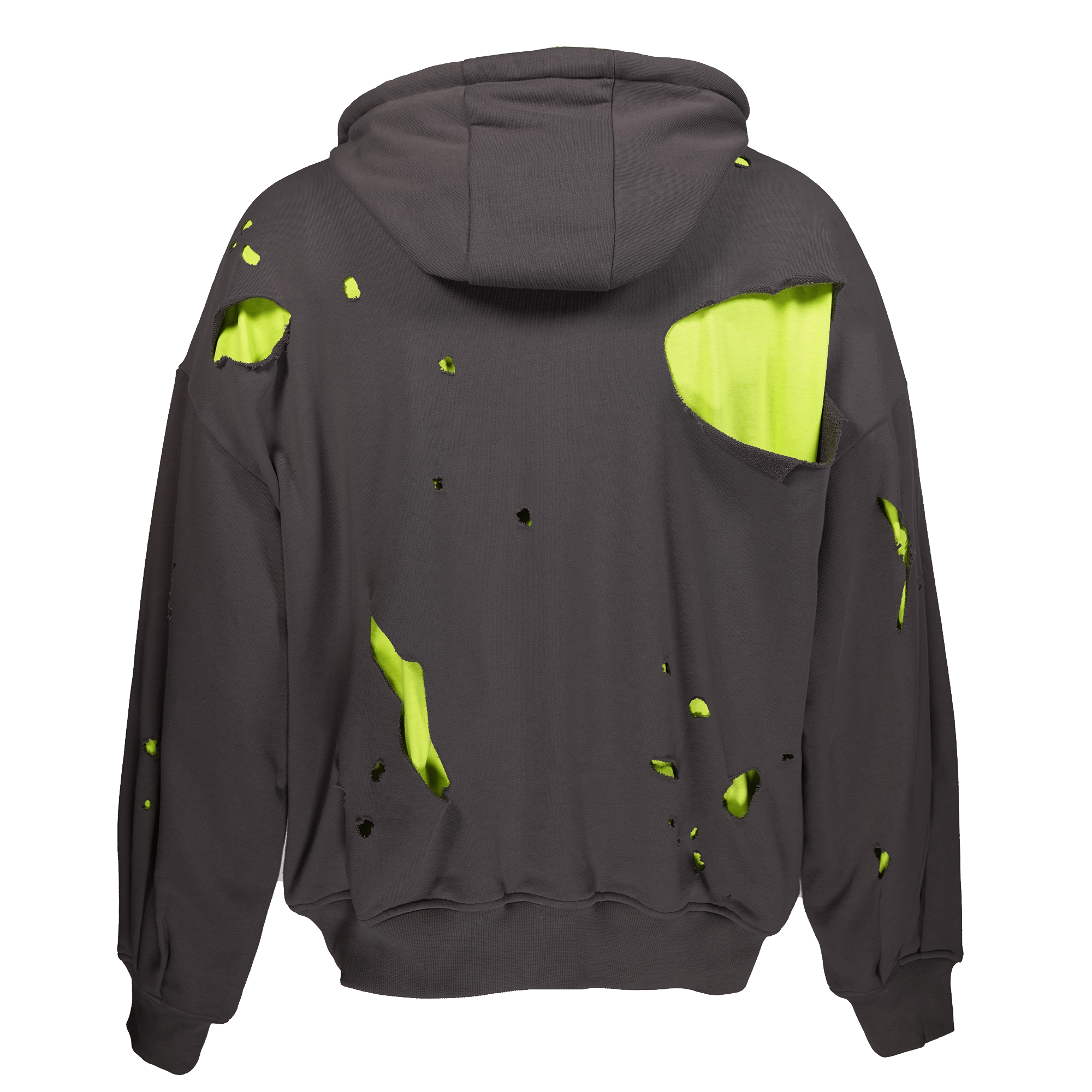 RIPPED UP HOODIE – Mostly Heard Rarely Seen