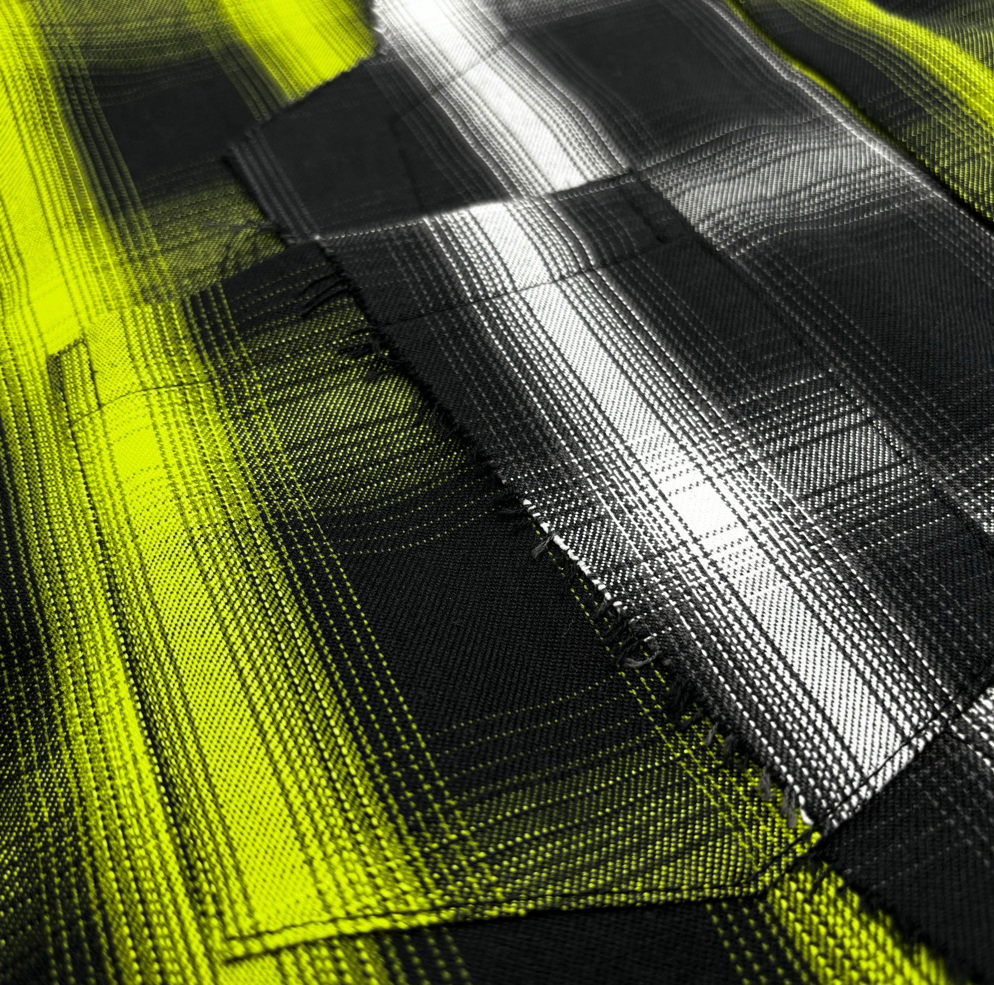 NEON CUT ME UP WOVEN – Mostly Heard Rarely Seen