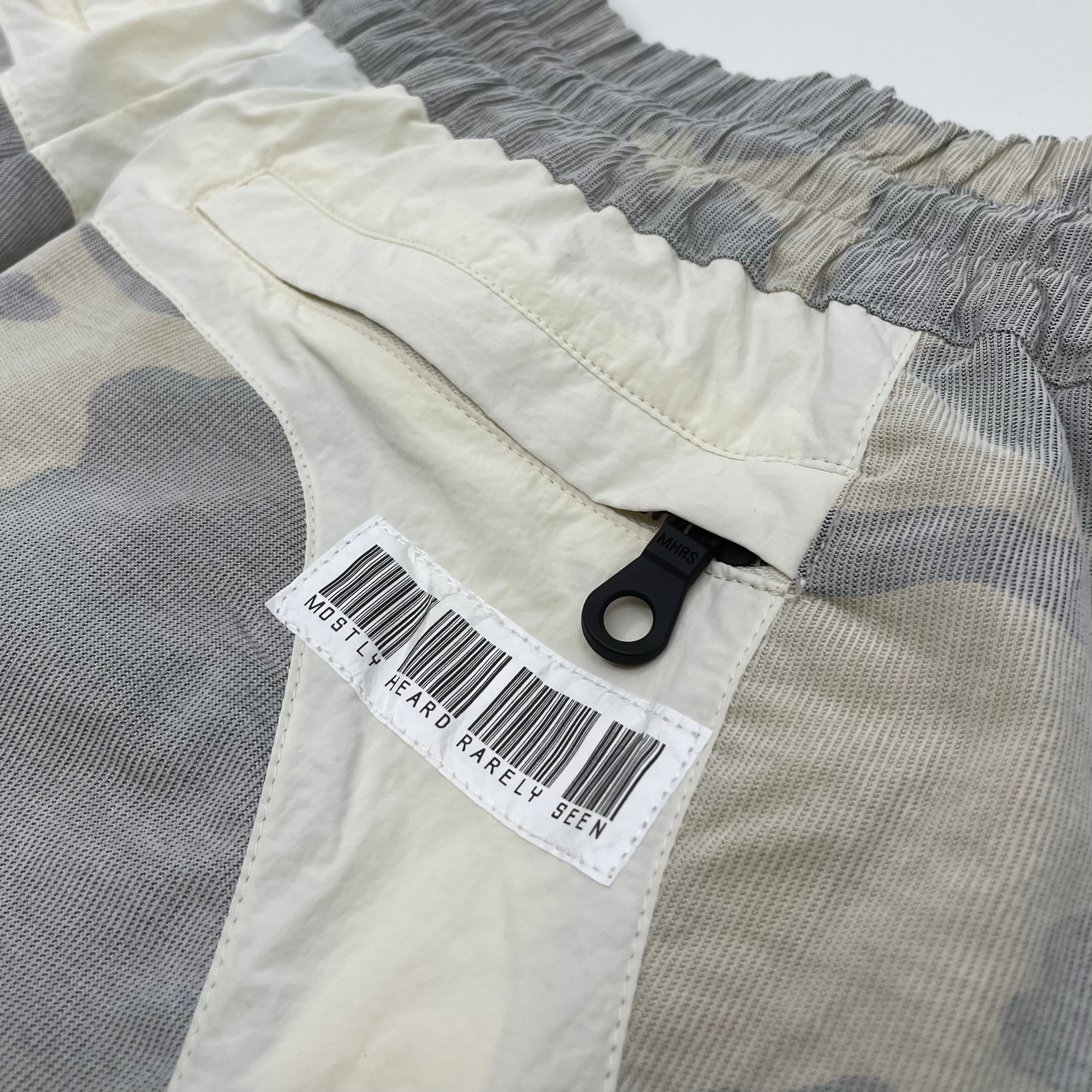 WARPED WHITE CAMO JOGGERS – Mostly Heard Rarely Seen