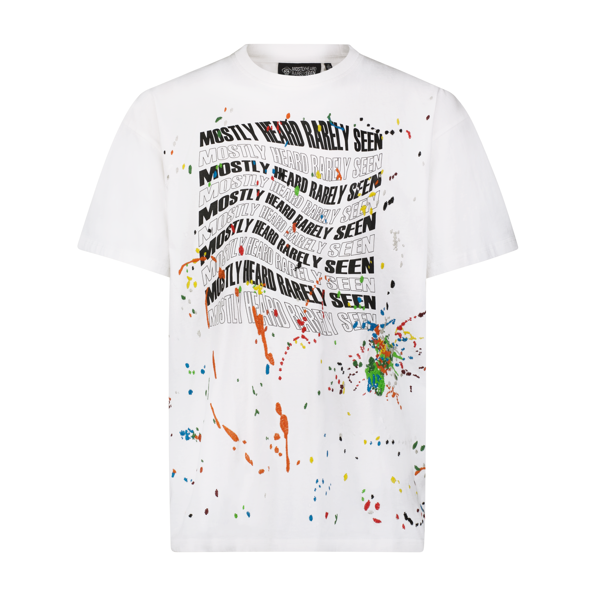 WARPED LOGO TEE – Mostly Heard Rarely Seen