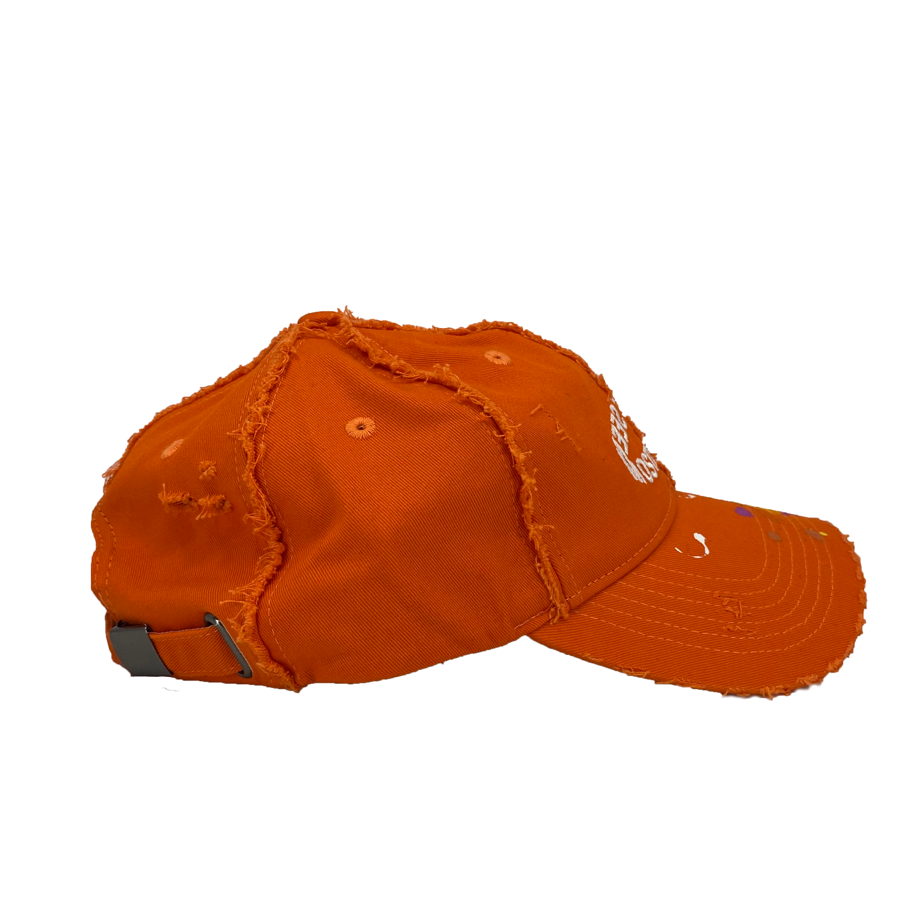 "DISTRESSED PAINTED" DAD HAT – Mostly Heard Rarely Seen
