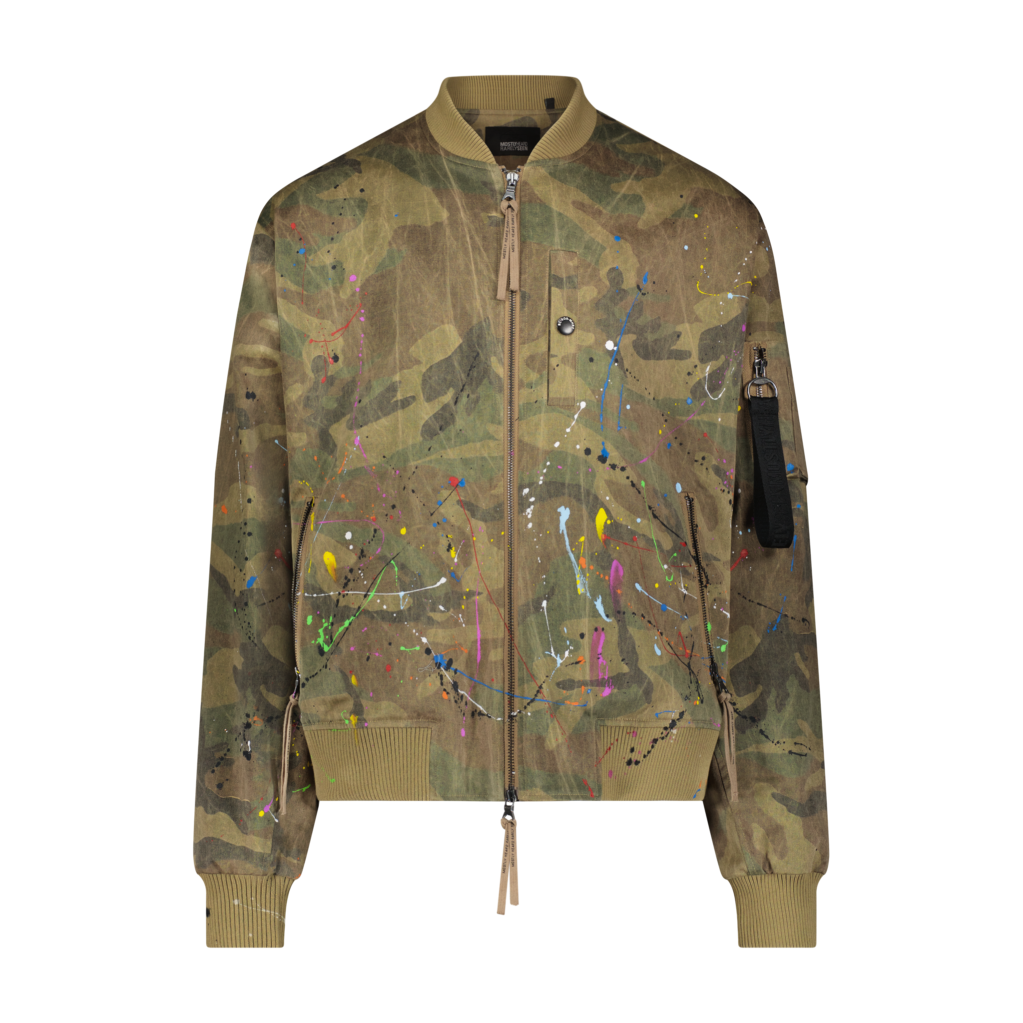 "VINTAGE MA-1 PAINTED" BOMBER – Mostly Heard Rarely Seen